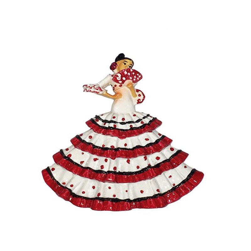 Magnets " Flamencas" souvenir de l`spagne