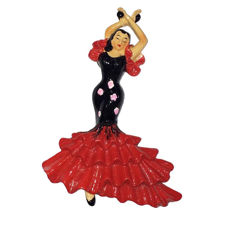 Magnets " Flamencas" souvenir de l`spagne