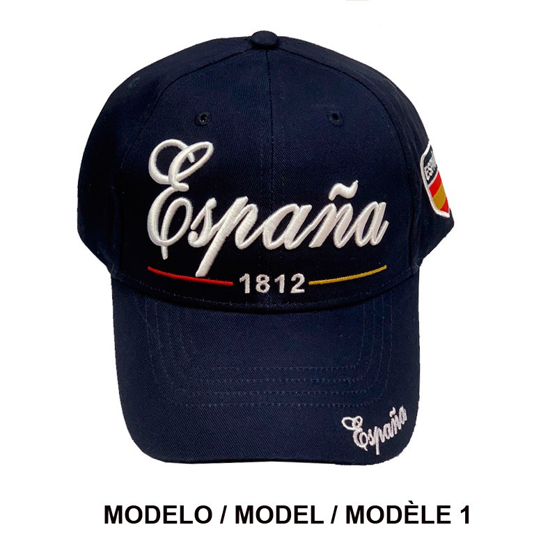 Gorra con visera "ESPAÑA" unisex