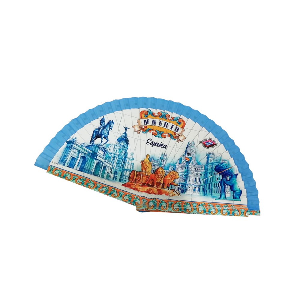 Fan Monuments of Madrid, Spain