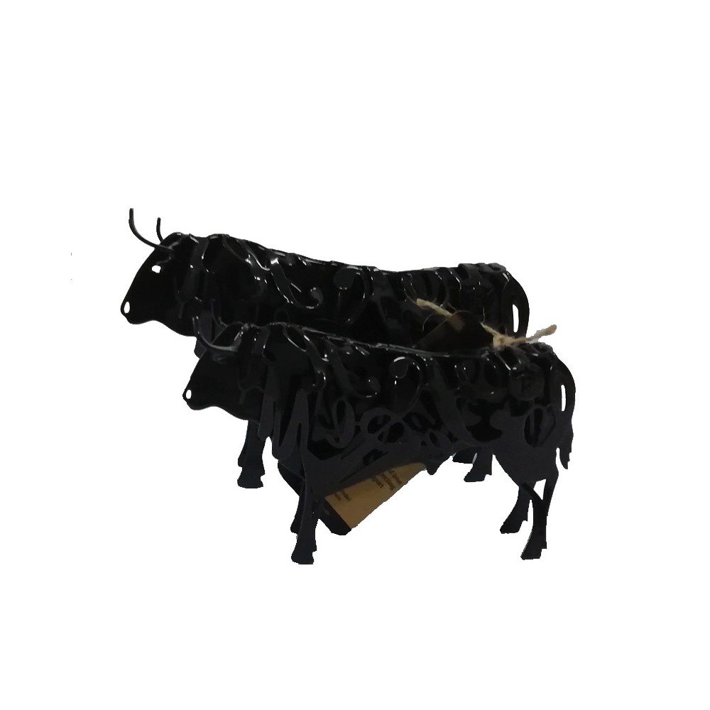 Wrought iron Bull Figure , Spain, bulls and Madrid souvenirs online